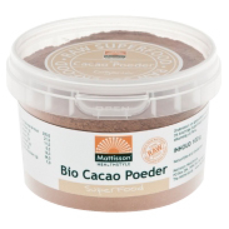 Cacao Poeder - BIO - Mattisson - NatuurlijkVoordeel.nl Cacao Poeder - BIO - Mattisson - NatuurlijkVoordeel.nl